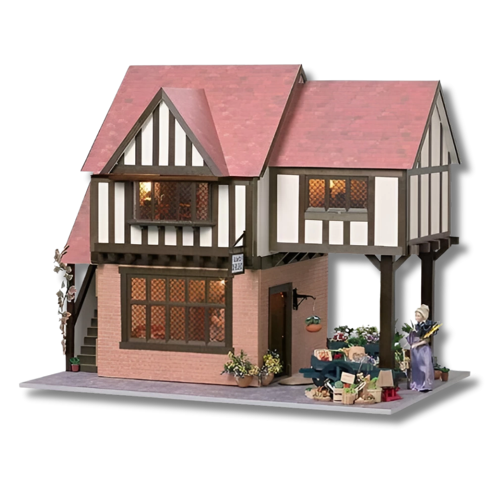 Stratford Bakery Tudor Dolls House Emporium Unpainted Flat Pack Kit 1: ...