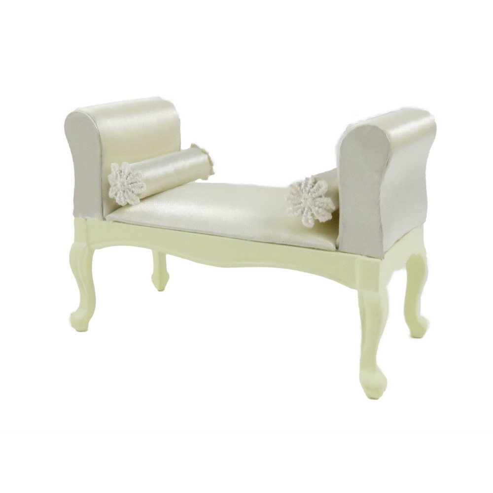 Dolls House French Style Cream Long John Window Seat Miniature Bedroom ...